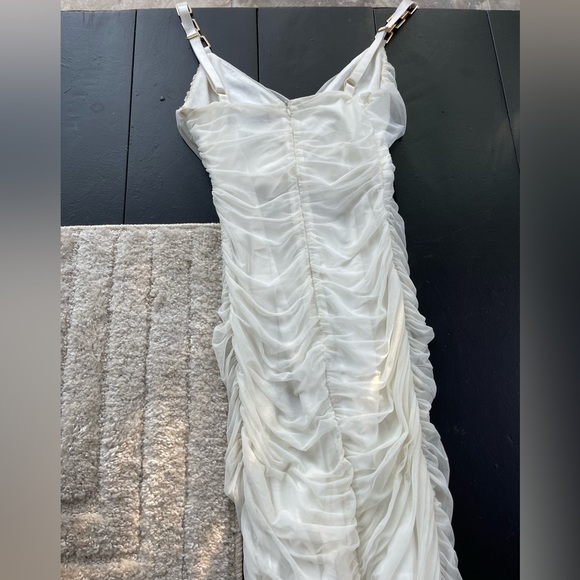 Hera Collection | Dresses | Hera Collection White Long Sheer Dress ...